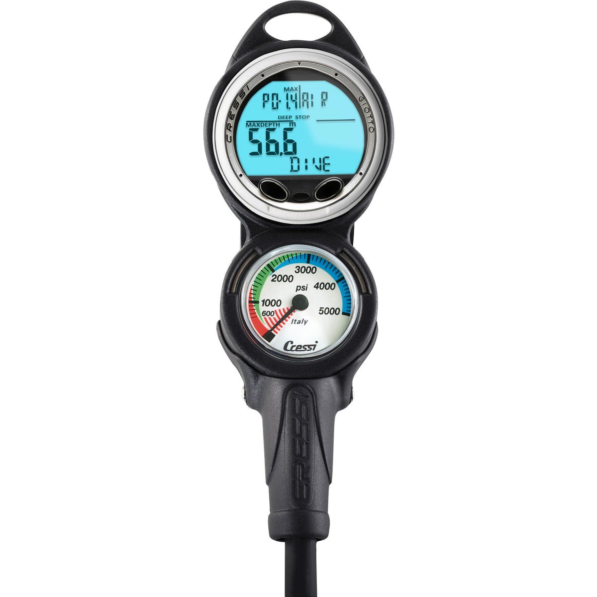 Cressi Giotto Console 2 | Advanced 2-Gauge Dive Console with Giotto ...